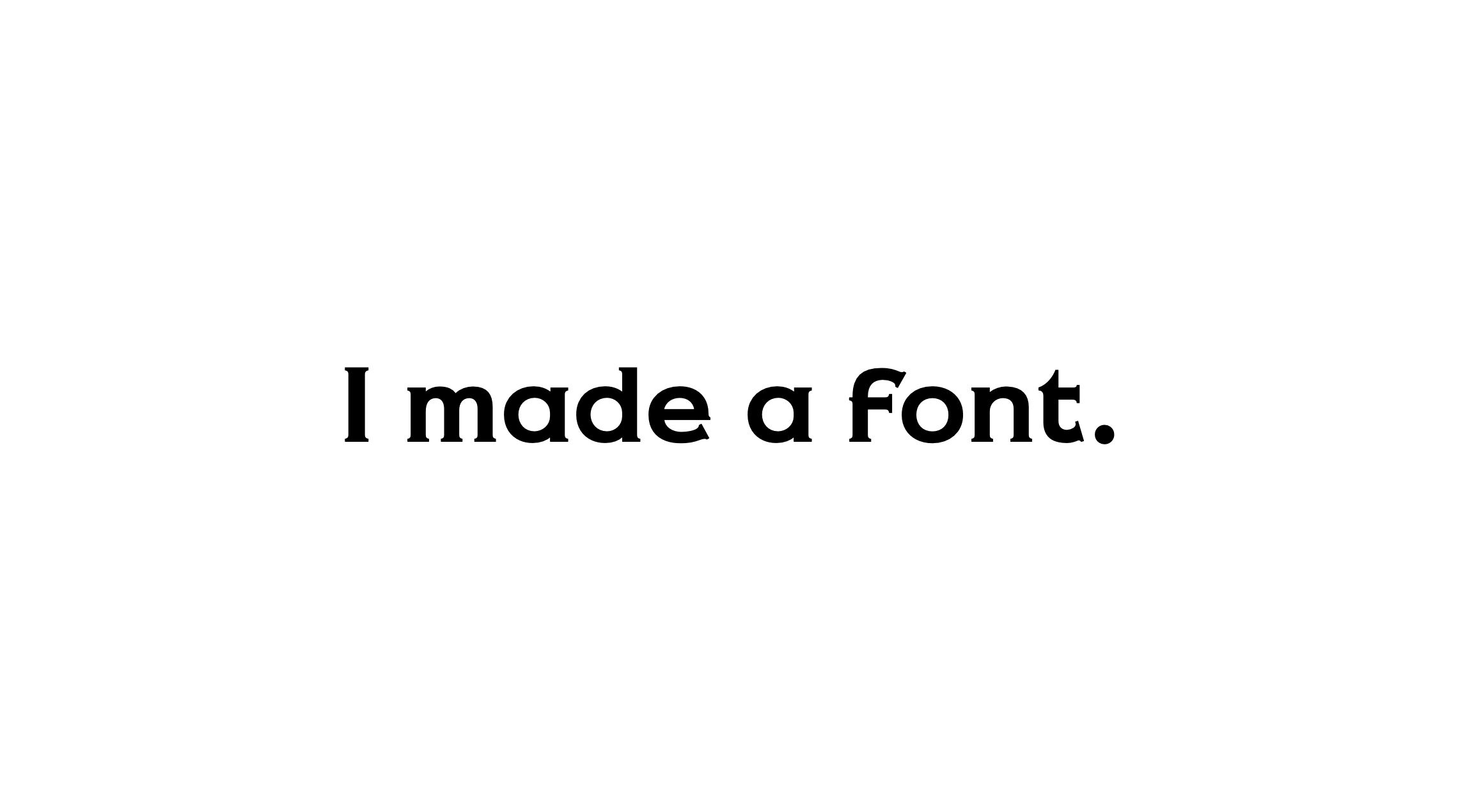 I made a font. by Zachary13265 on DeviantArt