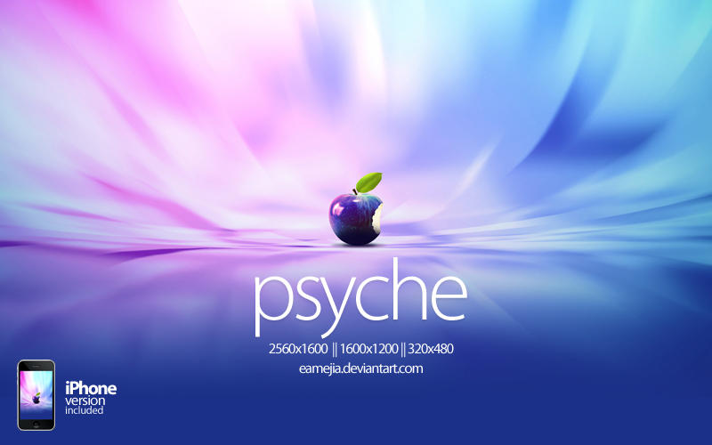 Psyche Apple Wallpaper by EAMejia on DeviantArt