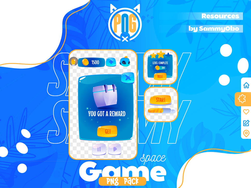 #07 Resources - Game Space png pack by SammyObo on DeviantArt