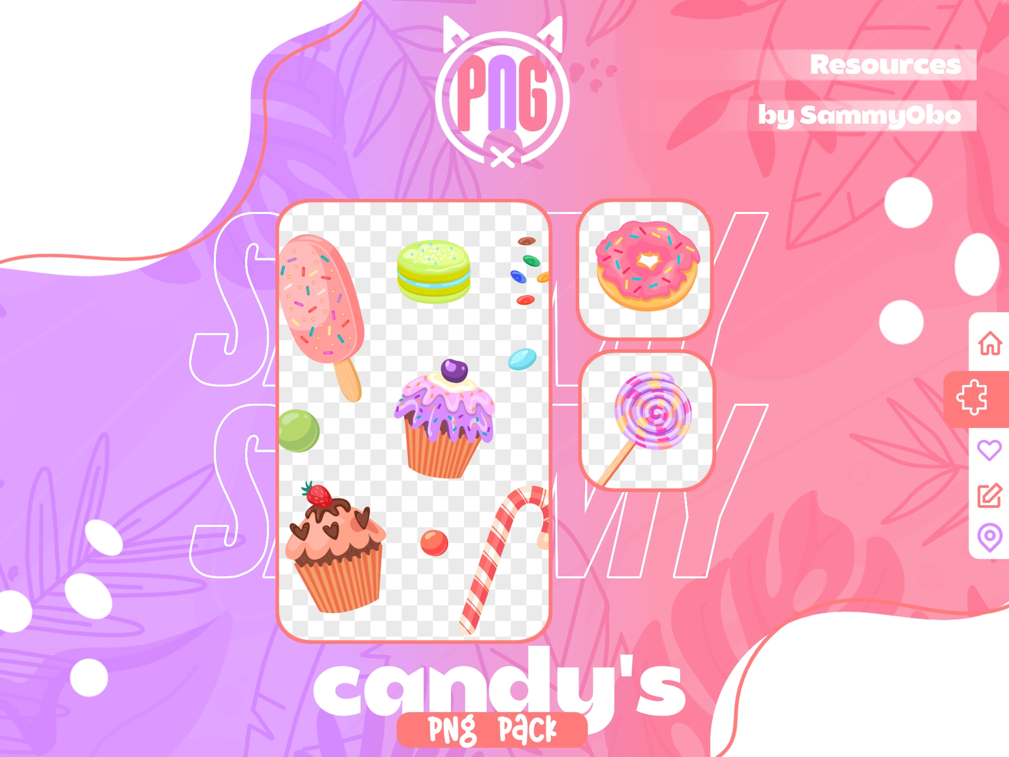 #09 Resources - Candy's png pack by SammyObo on DeviantArt