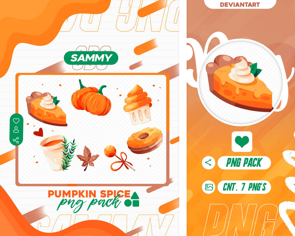 #13 Resources - Pumpkin Spice png pack by SammyObo on DeviantArt