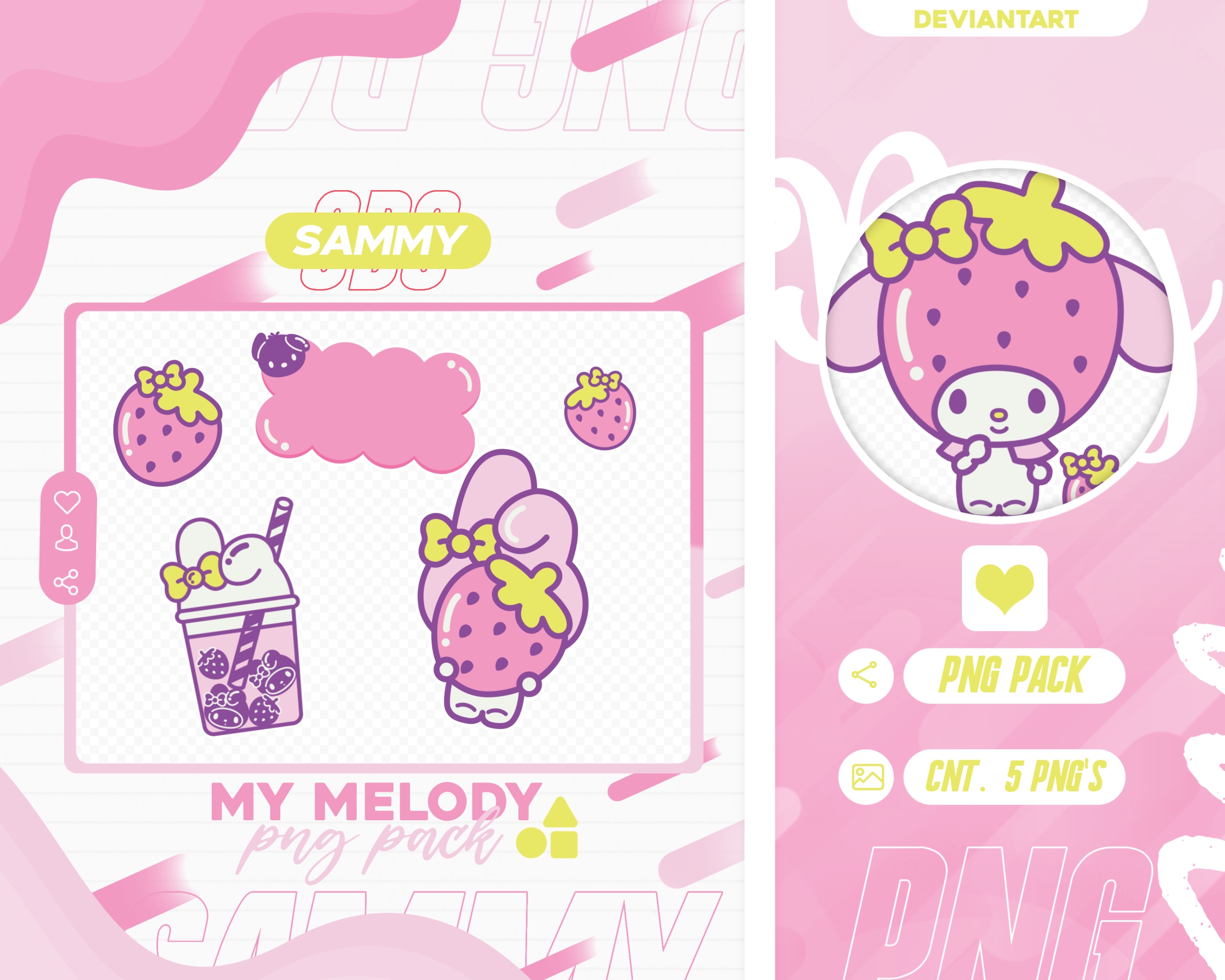 #16 Resources - My Melody png pack by SammyObo on DeviantArt