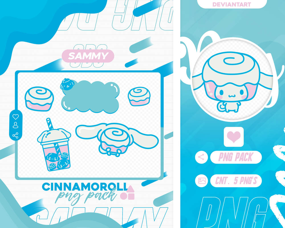 #18 Resources - Cinnamoroll png pack by SammyObo on DeviantArt