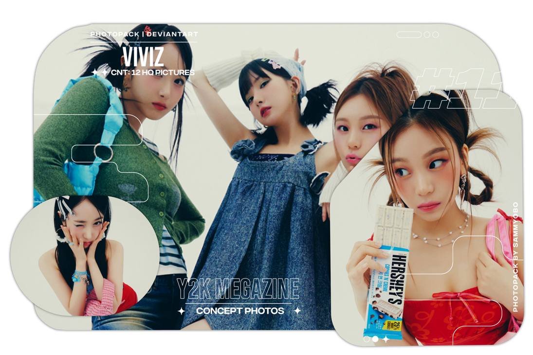 #11 VIVIZ ' Y2K MEGAZINE ' Photopack by SammyObo on DeviantArt