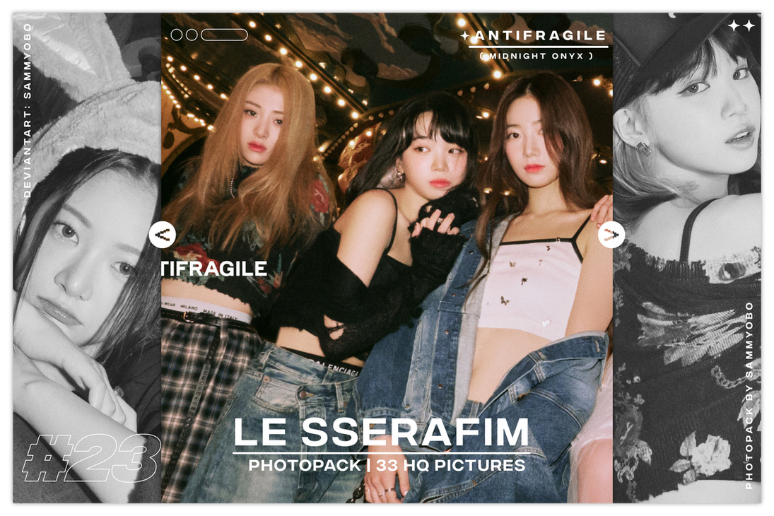 #23 LE SSERAFIM 'ANTIFRAGILE' PHOTOPACK by SammyObo on DeviantArt
