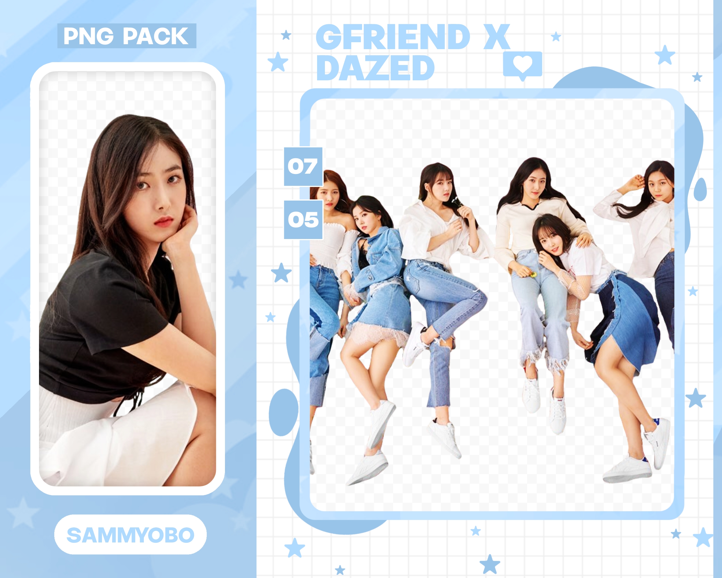 Gfriend 'x Dazed' Png Pack By Sammyobo by SammyObo on DeviantArt