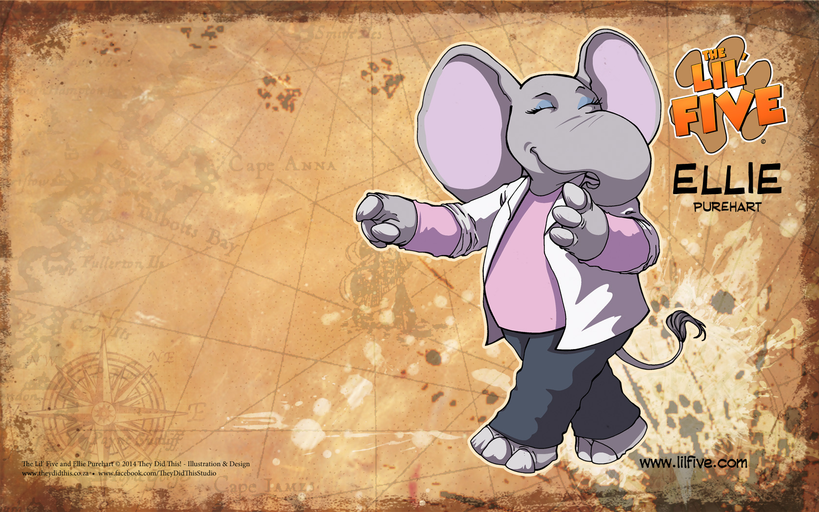 The Lil Five: Ellie desktop wallpaper by TheyDidThis on DeviantArt