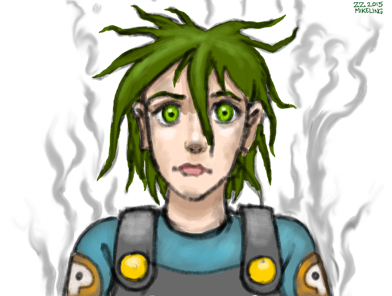 ZZ Betty - Singed by zenzmurfy on DeviantArt