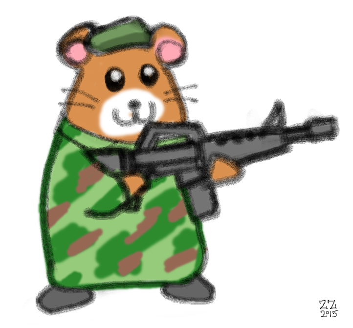 Hamsters With Guns