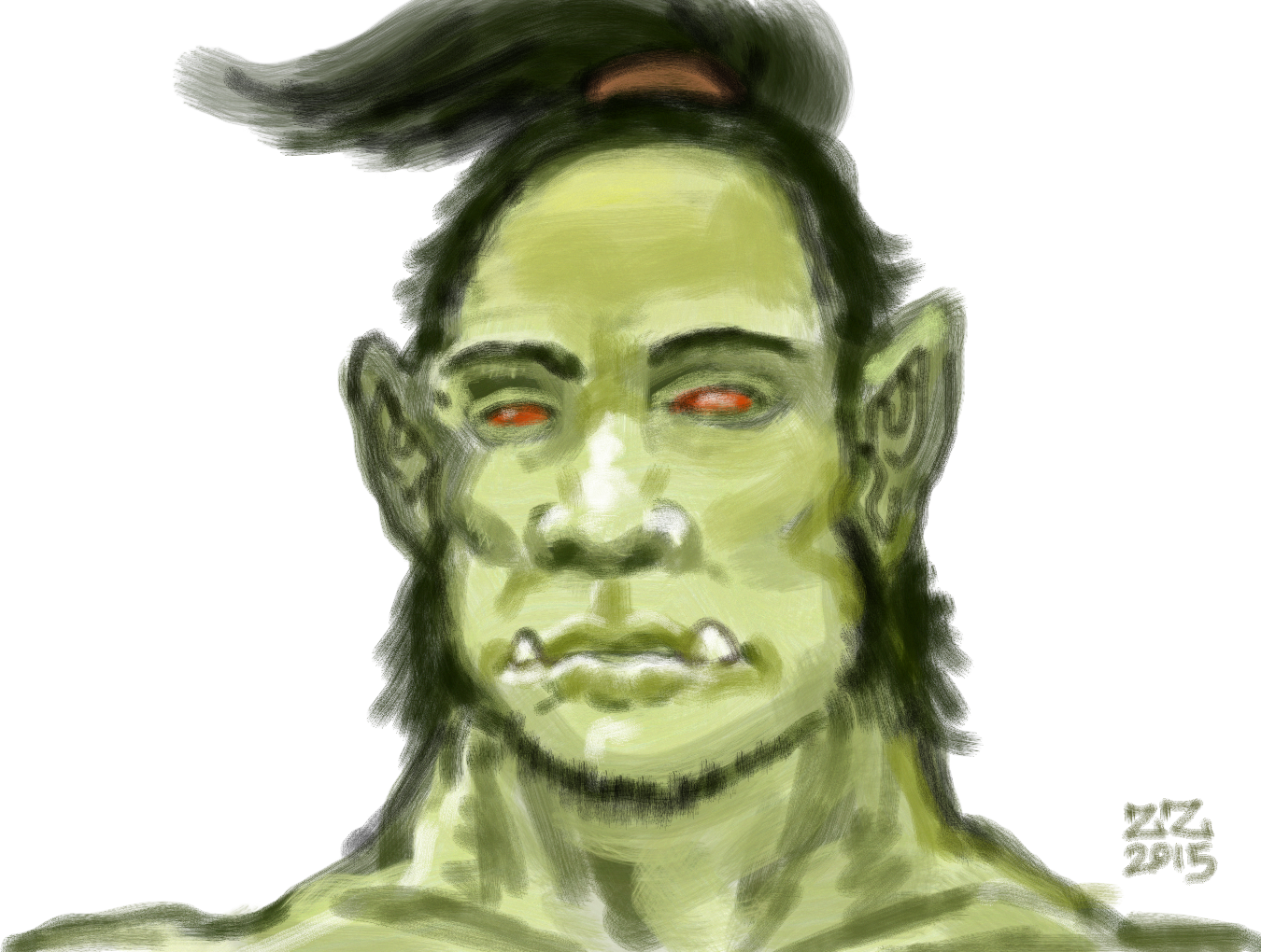 Draw an Orc by zenzmurfy on DeviantArt