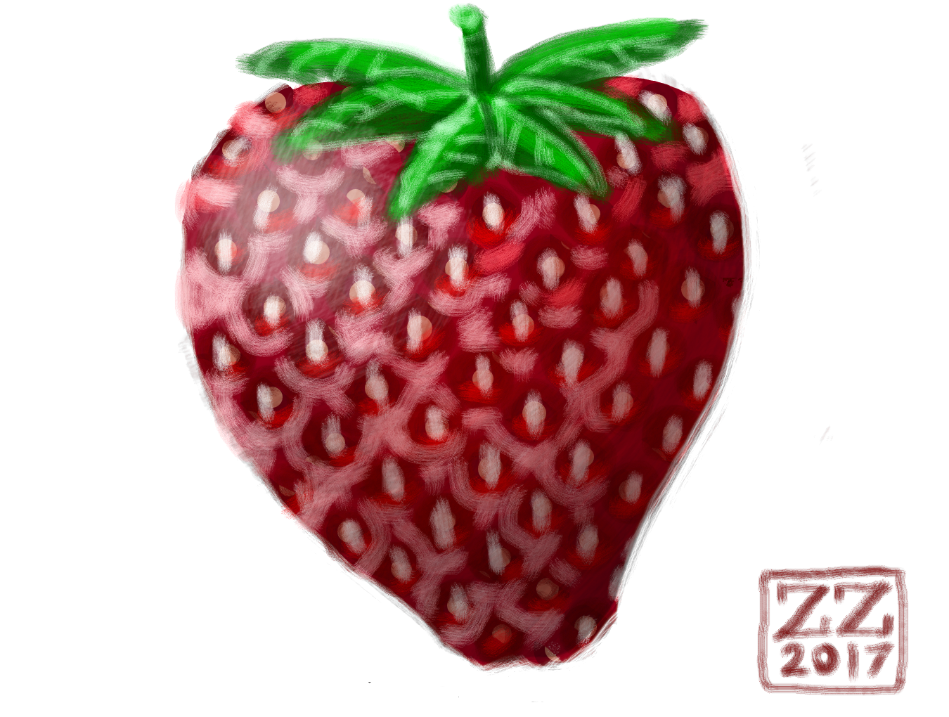 Draw Strawberries by zenzmurfy on DeviantArt