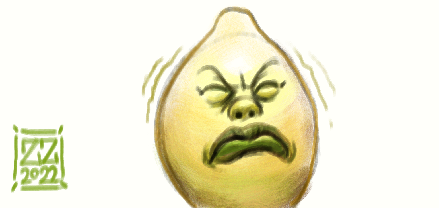 Sour Lemon Face