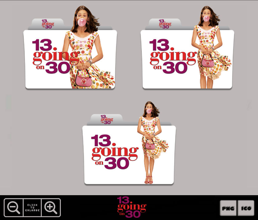 13 Going on 30 (2004) folder icon by Bshara1996 on DeviantArt