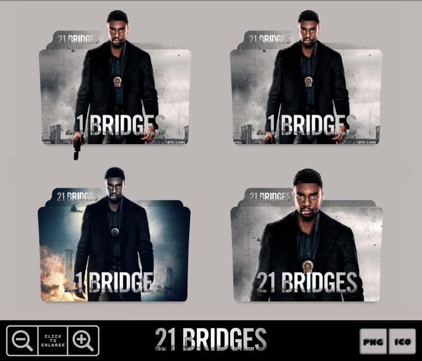 21 Bridges (2019) folder icon by Bshara1996 on DeviantArt