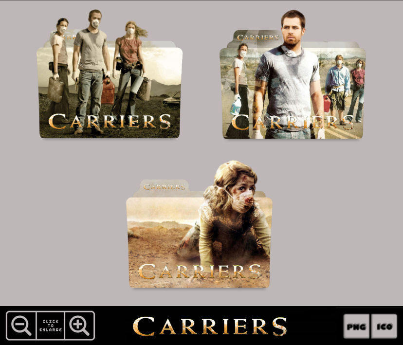 Carriers (2009) folder icon by Bshara1996 on DeviantArt