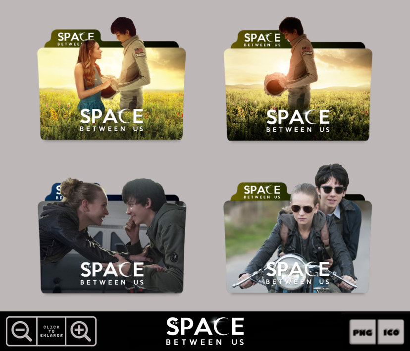 The Space Between Us (2017) folder icon by Bshara1996 on DeviantArt