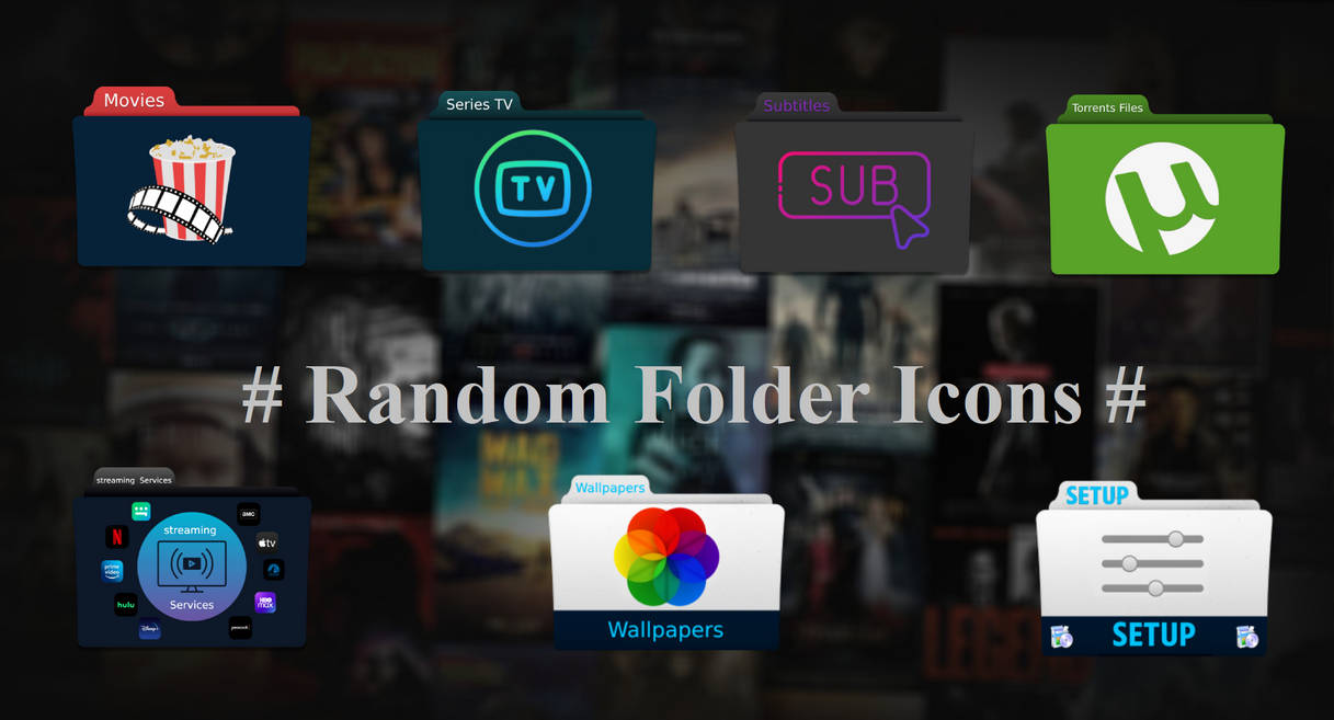 Random Folder Icons by Bshara1996 on DeviantArt