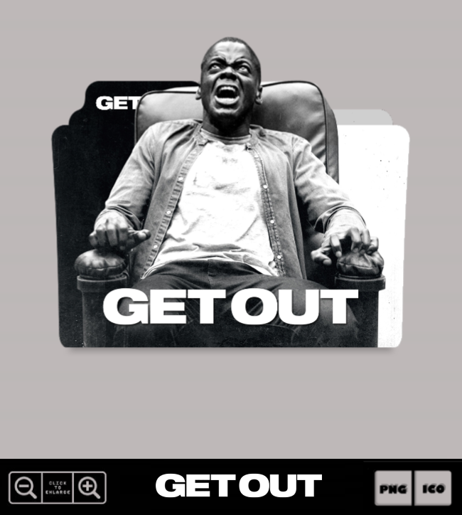 Get Out (2017) folder icon by Bshara1996 on DeviantArt