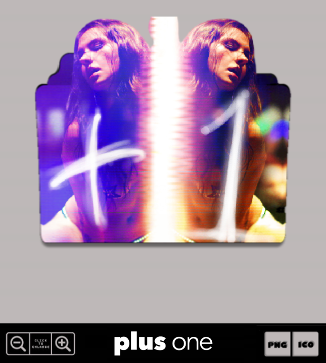 +1 Plus One (2013) folder icon by Bshara1996 on DeviantArt