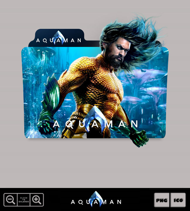 Aquaman (2018) folder icon by Bshara1996 on DeviantArt
