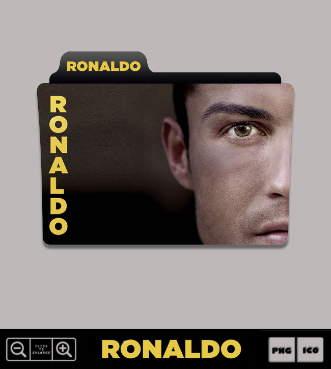 Ronaldo (2015) Documentary folder icon by Bshara1996 on DeviantArt
