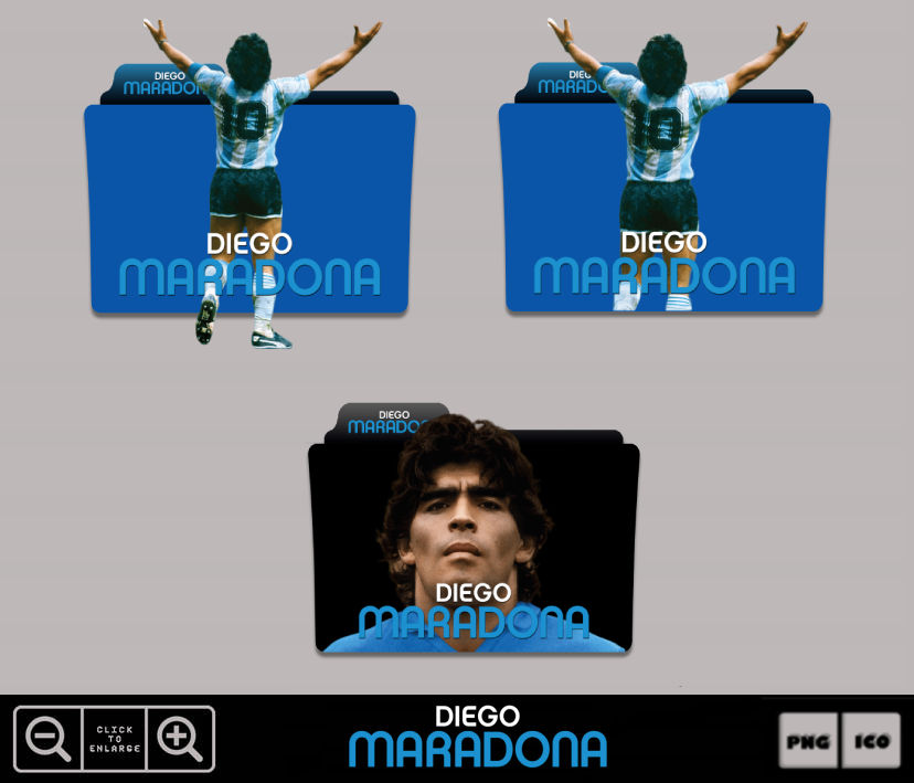 Diego Maradona [HBO] (2019) folder icon by Bshara1996 on DeviantArt