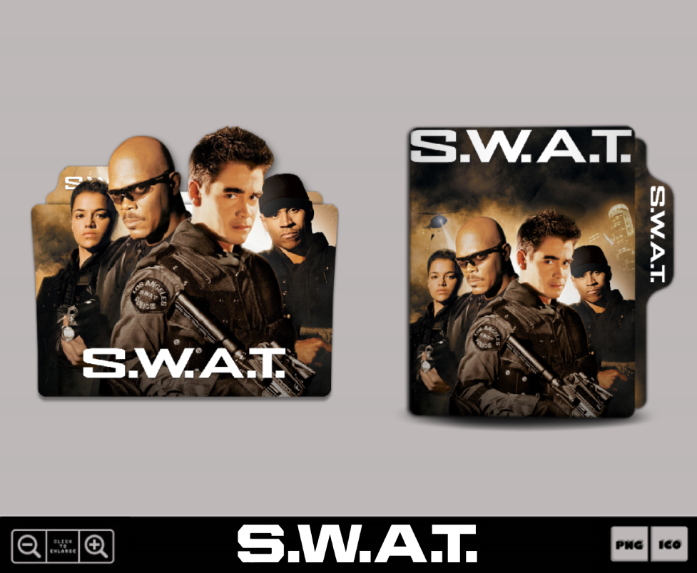 S.w.a.t. (2003) folder icon by Bshara1996 on DeviantArt