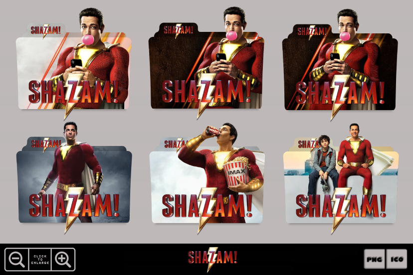 Shazam! (2019) folder icon by Bshara1996 on DeviantArt