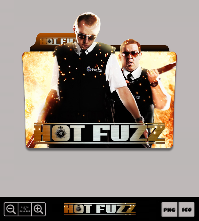 Hot Fuzz (2007) folder icon by Bshara1996 on DeviantArt