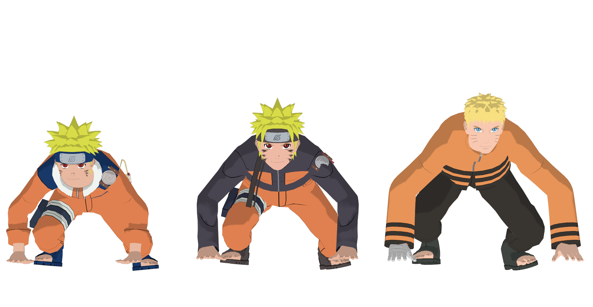 Naruto Kyuubi pose MMD DL by Gost2004 on DeviantArt