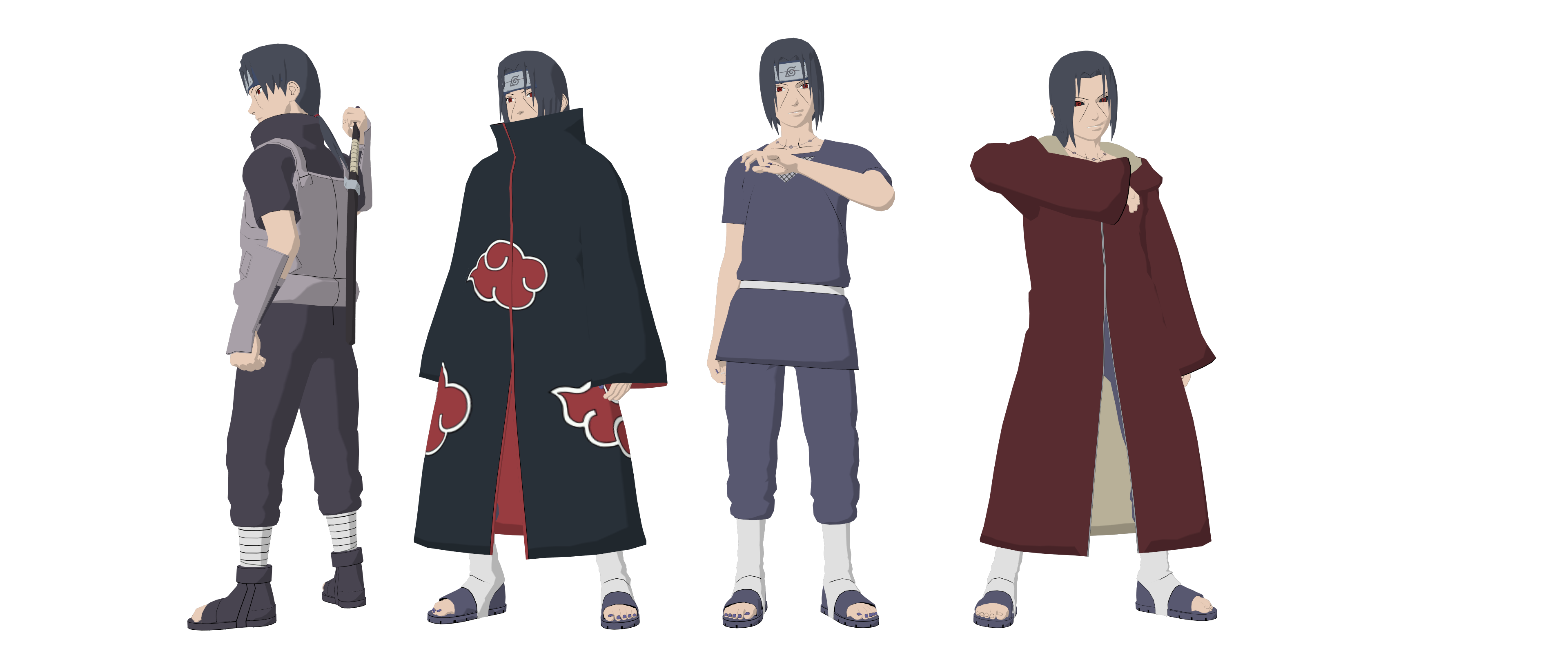 Itachi Pose Pack Narashadows Preview Pack Mmd Dl By Gost2004 On Deviantart