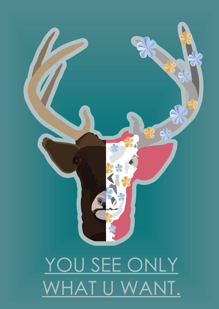 You see only what you want by lpkoi12 on DeviantArt