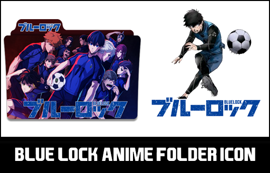 Blue Lock Anime Folder Icon by eslamzewail on DeviantArt