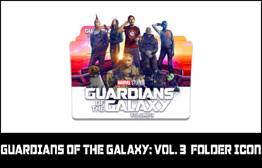 Guardians Of The Galaxy Vol. 3 Folder Icon by eslamzewail on DeviantArt