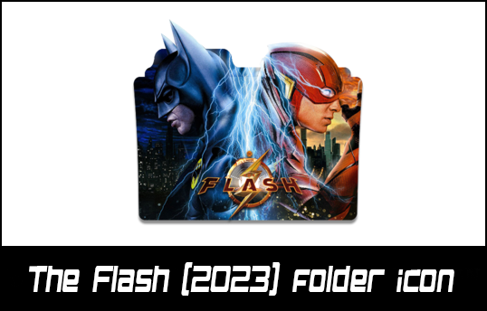 The Flash (2023) Folder Icon by eslamzewail on DeviantArt