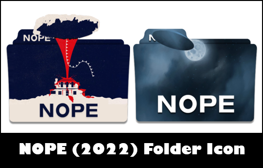 Nope (2022) Folder Icon by eslamzewail on DeviantArt