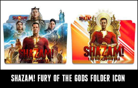Shazam! Fury Of The Gods Folder Icon by eslamzewail on DeviantArt