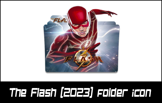 The Flash (2023) Folder Icon V2 by eslamzewail on DeviantArt