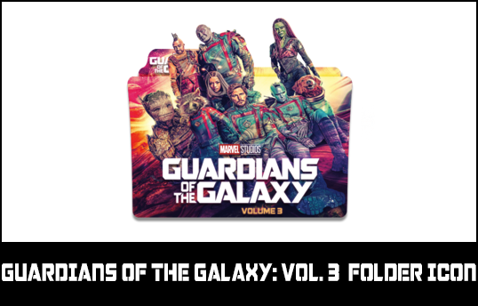 Guardians Of The Galaxy Vol. 3 Folder Icon V2 by eslamzewail on DeviantArt