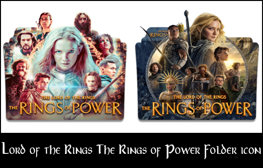 Lord Of the Rings The Rings Of Power Folder Icon by eslamzewail on ...