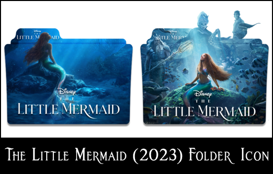 The Little Mermaid (2023) Folder Icon by eslamzewail on DeviantArt