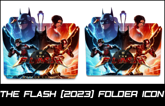 The Flash (2023) New Folder Icon V5 by eslamzewail on DeviantArt