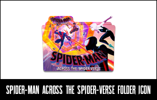 Spider-Man Across The Spider-Verse New Folder Icon by eslamzewail on ...