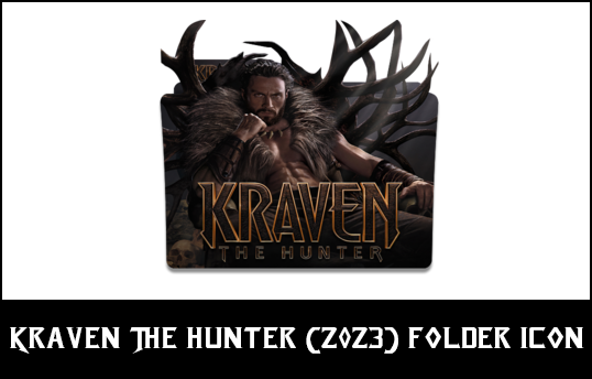 Kraven The Hunter (2023) Folder Icon by eslamzewail on DeviantArt