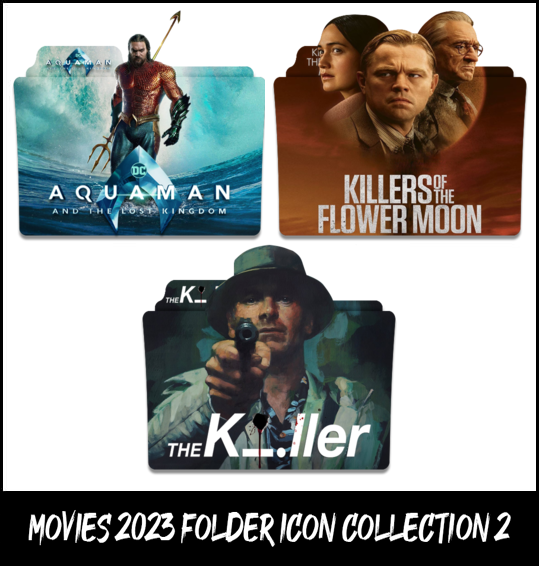 Movies 2023 Folder Icon Collection 2 by eslamzewail on DeviantArt