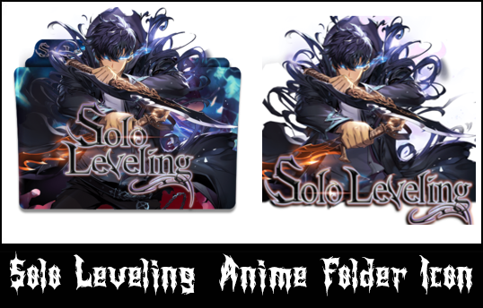 Solo Leveling Anime Folder Icon by eslamzewail on DeviantArt