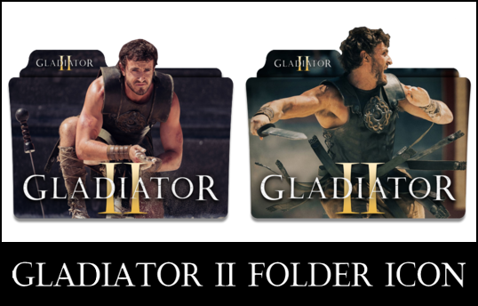 Gladiator II (2024) Folder Icon by eslamzewail on DeviantArt