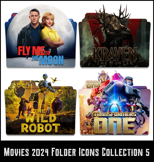 Movies 2024 Folder Icons Collection 5 by eslamzewail on DeviantArt