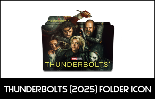 Thunderbolts (2025) Folder Icon by eslamzewail on DeviantArt