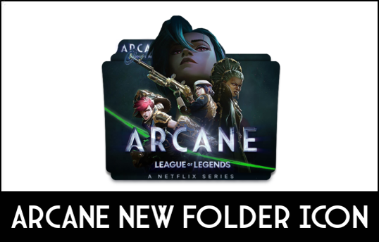 Arcane New Folder Icon by eslamzewail on DeviantArt